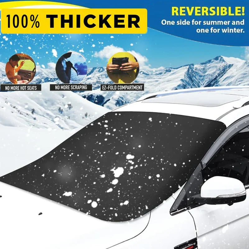 2025 Upgraded Car Windshield Magnetic Snow Cover – BckMall