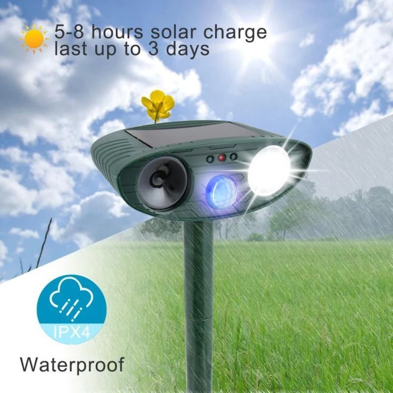Ultrasonic Armadillo Repeller - Solar Powered – BckMall